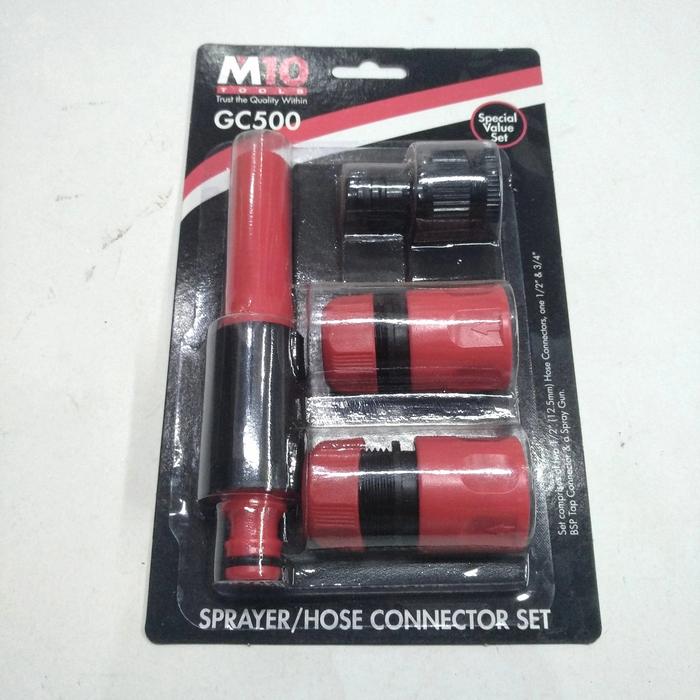 Jual M10 Spray Hose Connector Set / Sambungan Selang Air / Quality Top ...