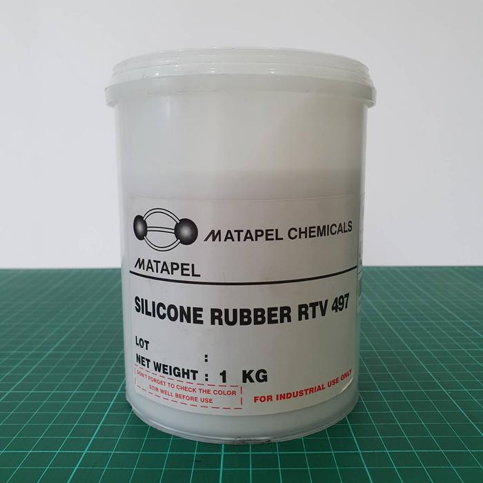 Jual Matapel Silicone Rubber RTV 497 dan Hardener - 1 kg - Kota ...