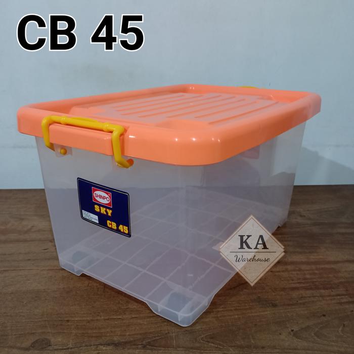 Jual Container Box Shinpo CB 45 / Box Plastik Serbaguna / Container Box ...