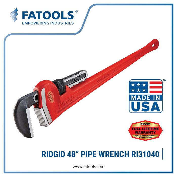 Jual RIDGID 31040 48" Pipe Wrench Kunci Pipa Heavy Duty USA - Jakarta ...