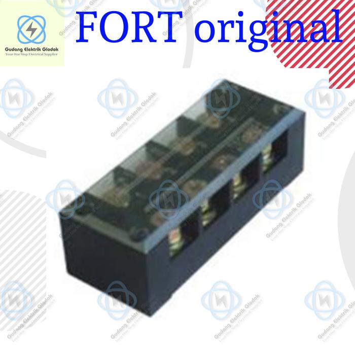 Jual TERMINAL BLOCK TB SERIES ; 3/4/6/12POLE ; 15 & 25A ; FORT - TB ...