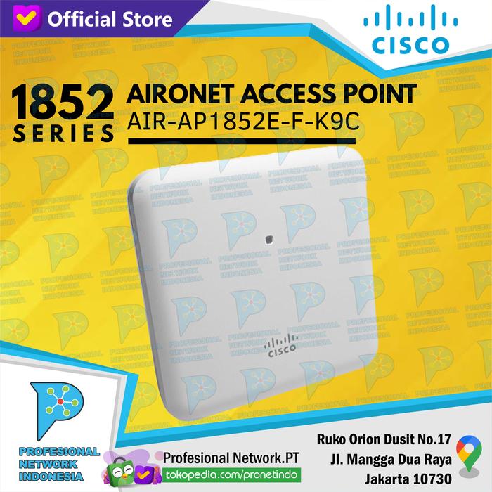 Promo Cisco AIR-AP1852E-F-K9-C Aironet 1850 Series Access Point Cicil 0 ...