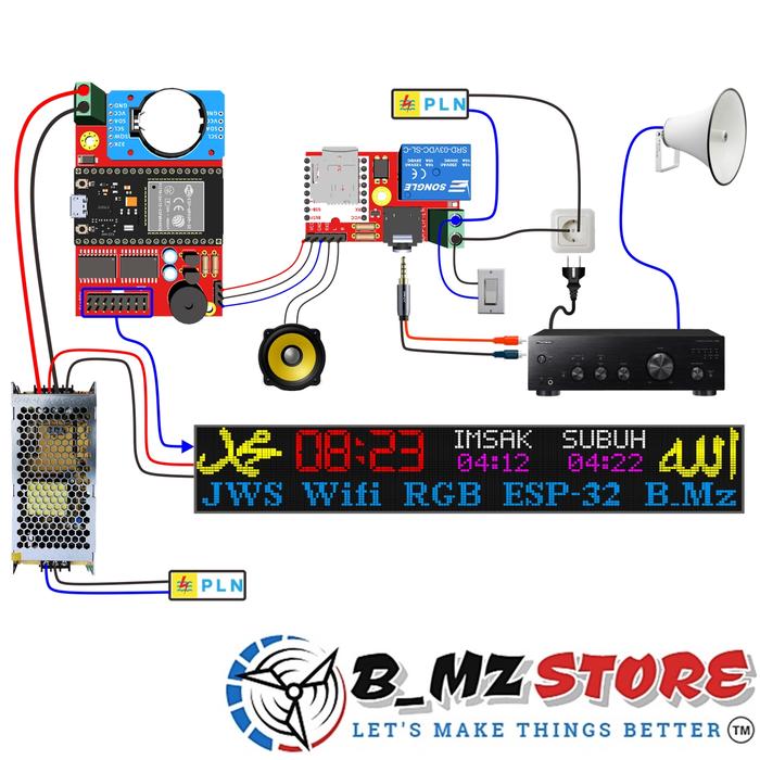 Jual Modul Mp3 Plus Relay On/off Jws Dan Bel Sekolah - Tanpa Sd Card Di ...