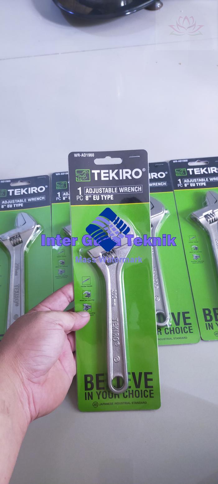 Jual Tekiro Kunci Inggris 8 Inch Adjustable Wrench 8 Tekiro Original Di ...