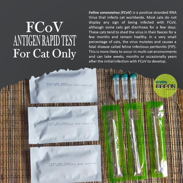 Jual FCoV - Home Rapid Test for Cat - Kota Surabaya - Green Mapan ...