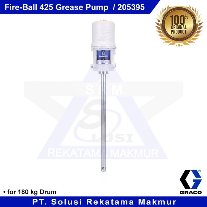 Jual Graco 205395 Fire-Ball 425 50:1 Grease Pump for 180Kg Drum ...