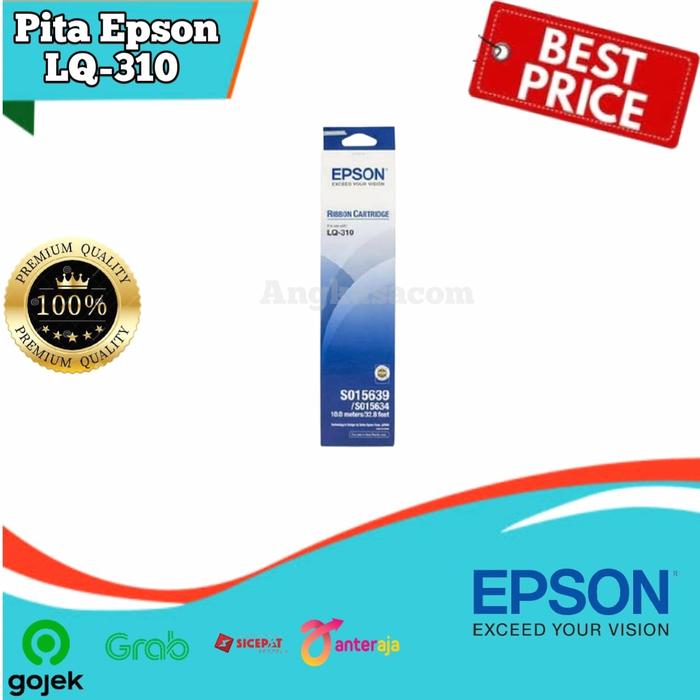 Jual Pita Epson LQ-310 ORIGINAL ( Rumah+pita) / Ribbon Cartridge LQ310 ...