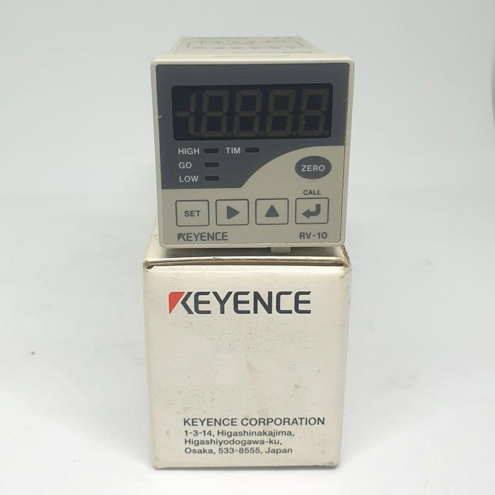 Jual KEYENCE RV-10 COMPACT ANALOG SENSOR CONTROLLER RV10 BARU - Jakarta Barat - BINTANG ANUGARAH ...