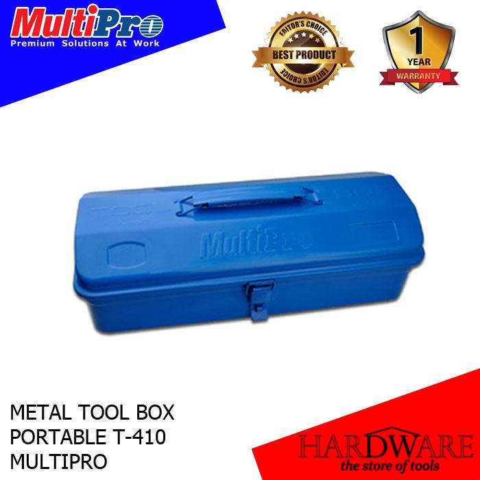 Jual METAL TOOL BOX PORTABLE TOOLBOX BESI T-410 MULTIPRO BESI - Kota ...