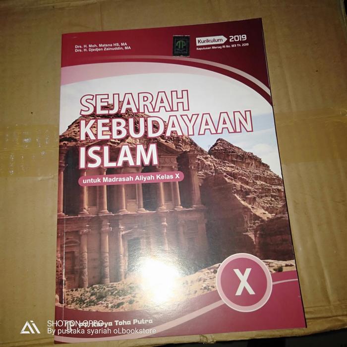 Jual buku siswa sejarah kebudayaan Islam kelas 10 MA Toha putra 2019 - Kota Surabaya - pustaka ...