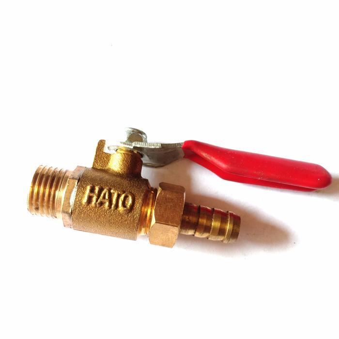 Jual KRAN STEAM HATO 1/4 KRAN JET CLEANER AC KRAN ANGIN KOMPRESOR HATO ...