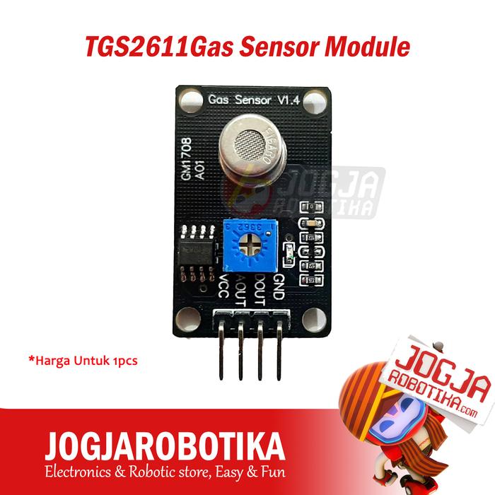 Jual TGS2611 Methane Gas Sensor Module TGS 2611 - Kab. Sleman ...