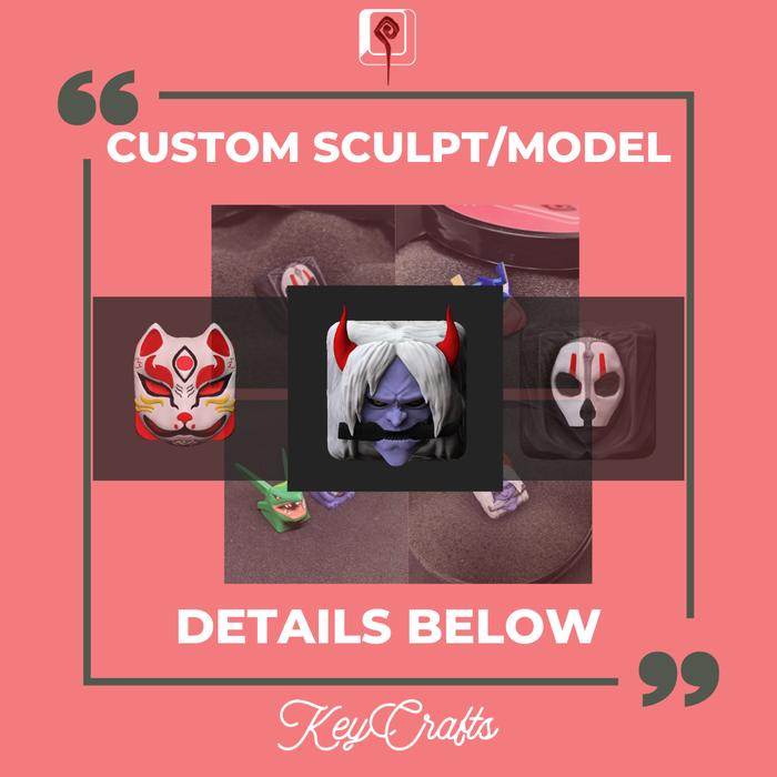Jual Keycrafts Custom Sculpt/Model - artisan keycap for mechanical ...