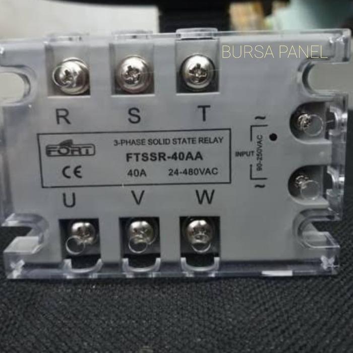 Jual AC-AC Solid State Relay SSR 3phase 25A FTSSR-25AA FORT - Jakarta Pusat - bursa panel ...