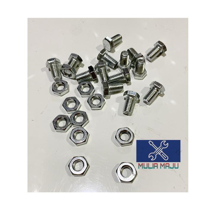 Jual mur baut siku lubang/ Baut Siku Lubang Besi /Baut Siku Rak (Stainlis) - Jakarta Barat ...