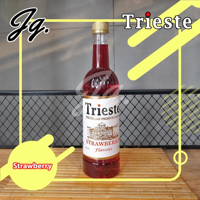 Jual Syrup Trieste Strawberry - Sirup Rasa Strawberry - 650 ml ...