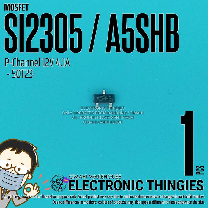 Jual SI2305 SOT23 MOSFET A5SHB - Kota Cimahi - Electronic Thingies ...