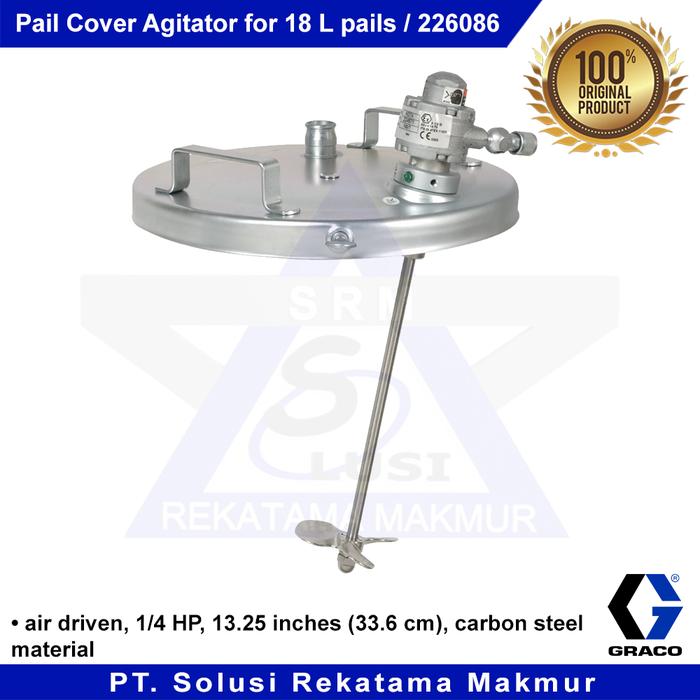 Jual Graco 226086 Pail Cover Agitator for 5 gallon (18 L) pails - Kab ...