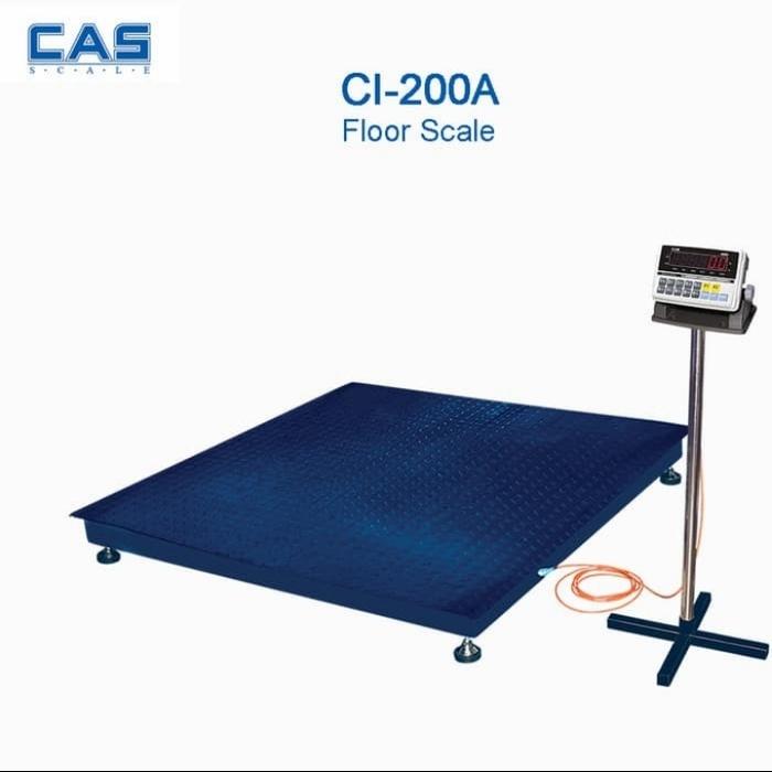 Jual timbangan lantai / floor scale CAS Cl-200A kapasitas 2 ton - Jakarta Barat - Grosir ...