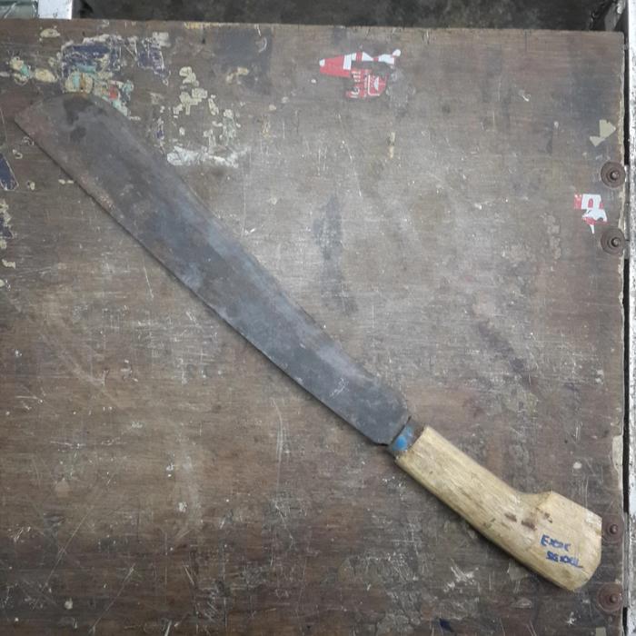 Jual pisau Parang baja golok Parang besi potong kayu bambu - ujung segi ...