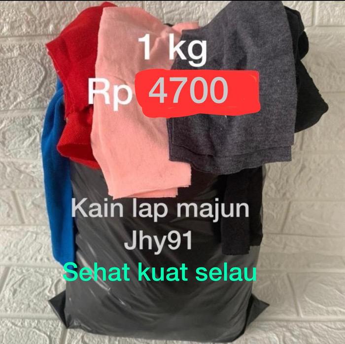 Jual KAIN LAP MAJUN PERCA KATUN ISI 1 kg tanpa jahit LAP KOMPON ...