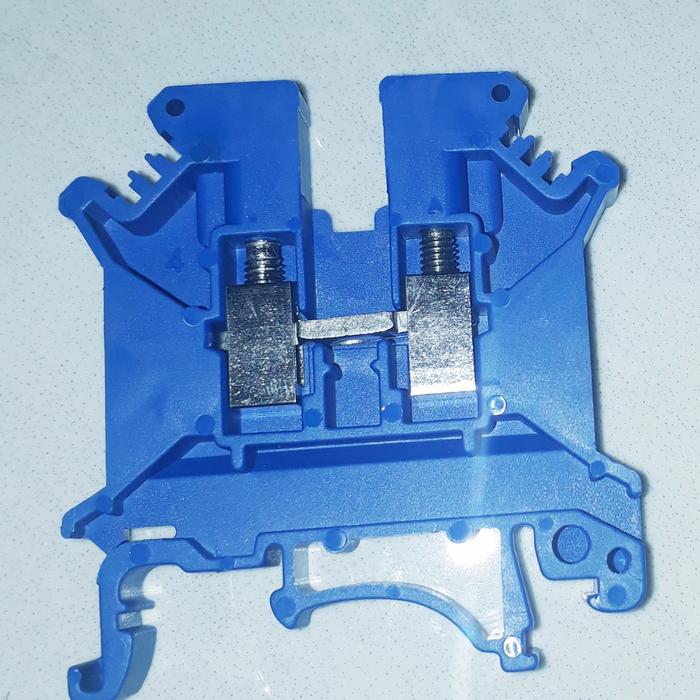 Jual UK3N Feed Through Terminal Block UK 3N - Biru - Jakarta Timur ...