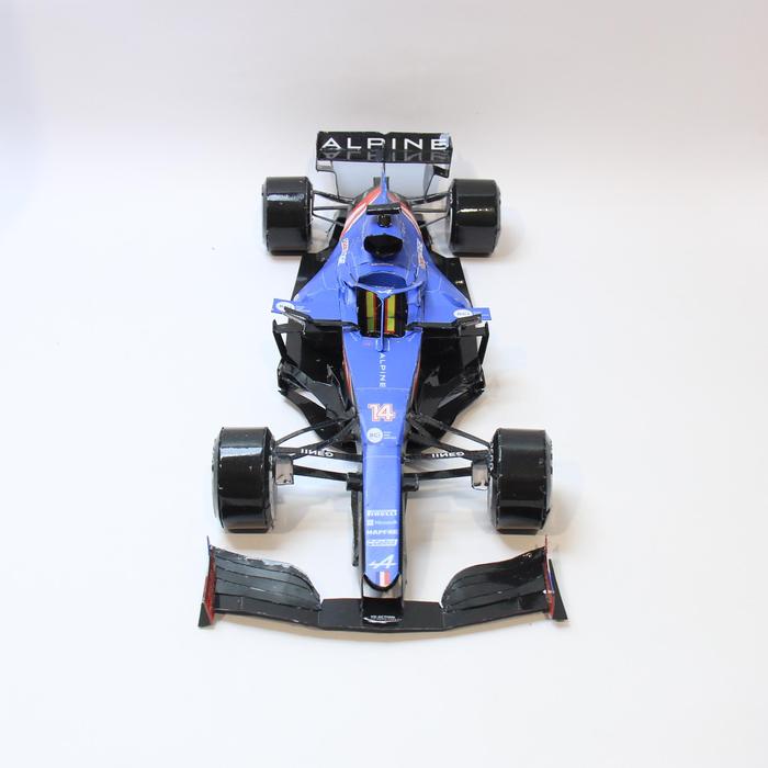Jual Alpine F1 Team 2021 (A521) Papercraft Model - 1/15 Scale - Kota ...