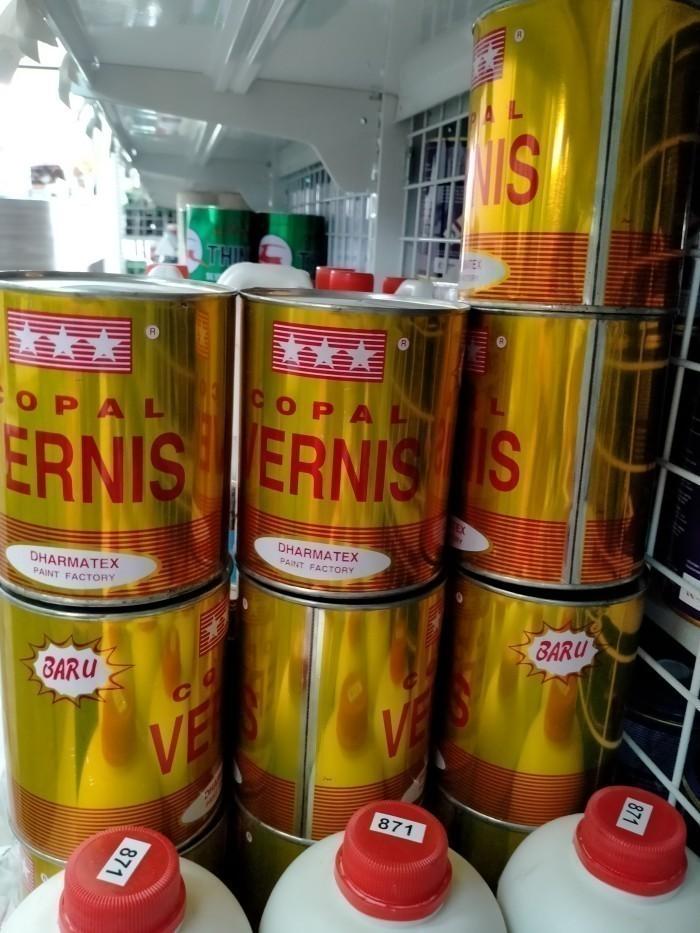 Jual Vernis vernish kayu cap tiga 3 bintang dharmatex clear - Kab ...