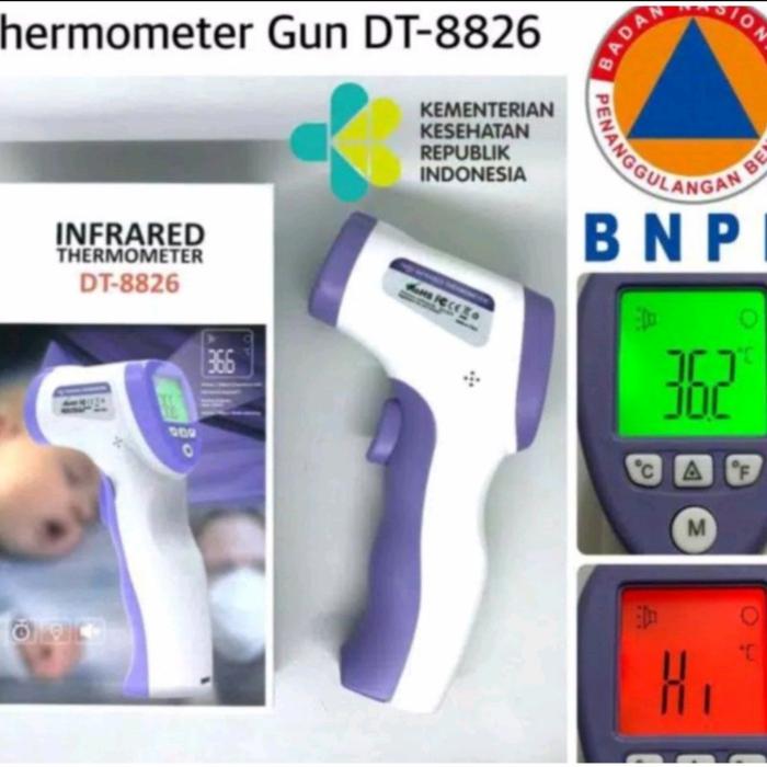 Jual Thermometer Infrared Gun Termometer Non Contact - Thermogun ...