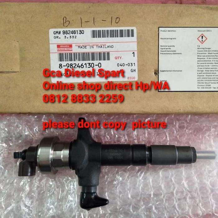 Jual Nozel nozzle injector injection dmax d.max 4Jk 4Jk1 New MUX Asli ...