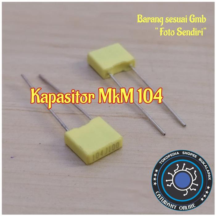 Jual Kapasitor MKM 104 100 nF capacitor MKM 100nf capasitor 0.1 uf - Kota Surabaya - Caturahy ...