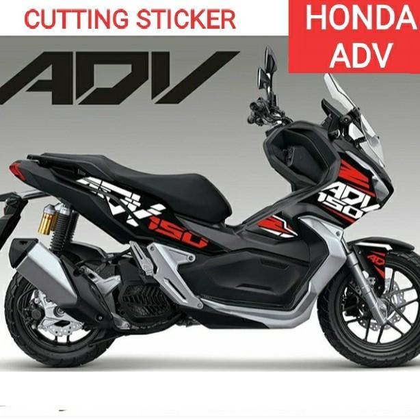 Jual CUTTING STICKER STIKER LISS BODY MOTOR HONDA ADV 150 5 WARNA ...