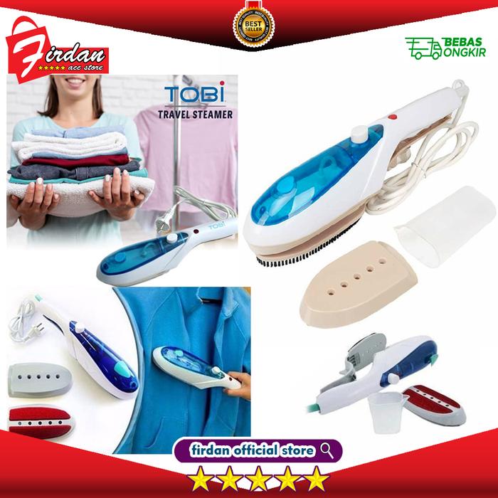 Jual SETRIKA UAP PORTABLE TOBI|TOBI TRAVEL STEAMER|MUDAH PRAKTIS AS ON ...