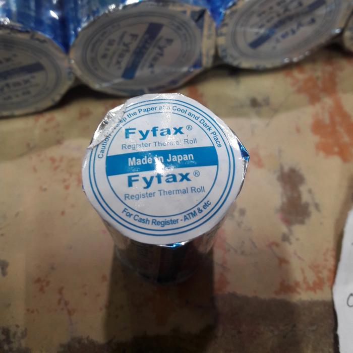 Jual kertas thermal edc 56x30 fyfax / thermal fyfax 56×30 edc/ edc ...
