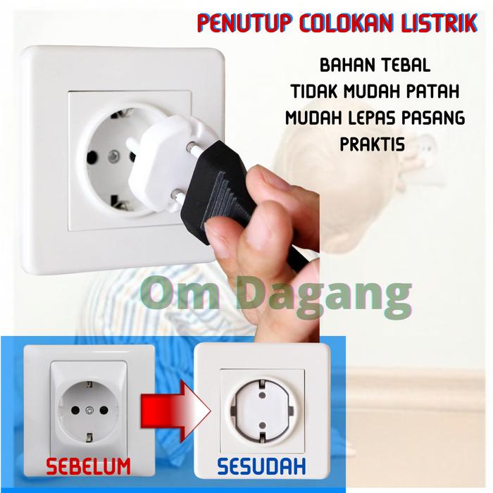 Jual Tutup Cover Penutup Pengaman Lubang Colokan Listrik Stop Kontak ...