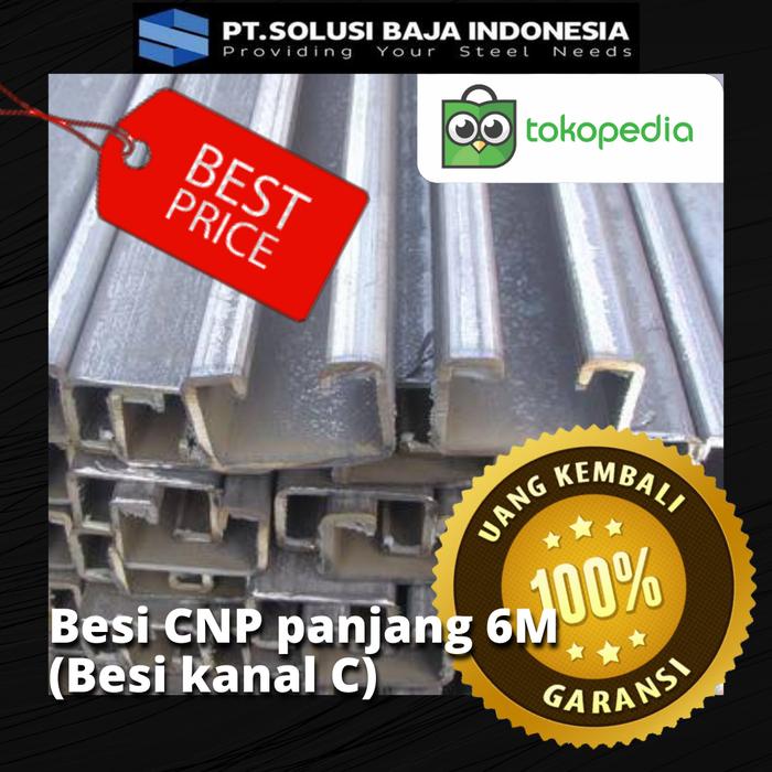 Jual Besi CNP / kanal C 150x65x20x3.2 panjang 6M - Kab. Tangerang ...