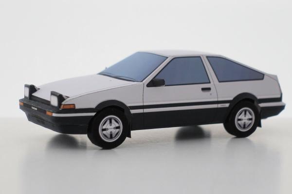 Jual DIY Papercraft Lembar Kertas Pola Kendaraan AE86_Trueno - Kota ...