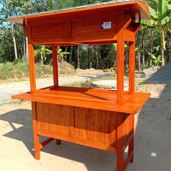 Jual Gerobak Angkringan Mini ukuran 150*80*190 Kayu Mahoni - Kab ...