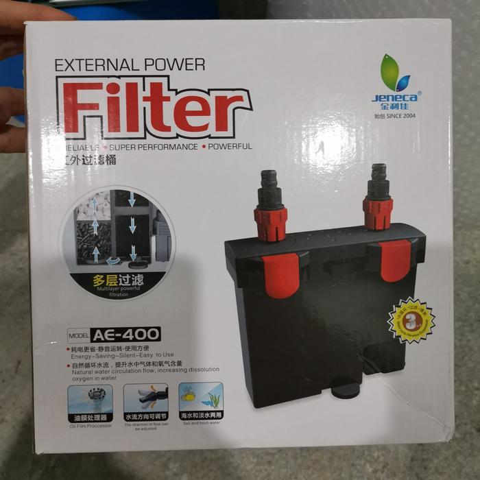 Jual JENECA External Filter Canister AE 400 Aquascape Filter - Jakarta ...