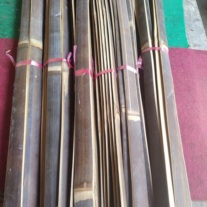 Jual bilah bambu hitam/bambu wulung/ pagar 1 ikat 10 pcs 50 cm - Kab ...