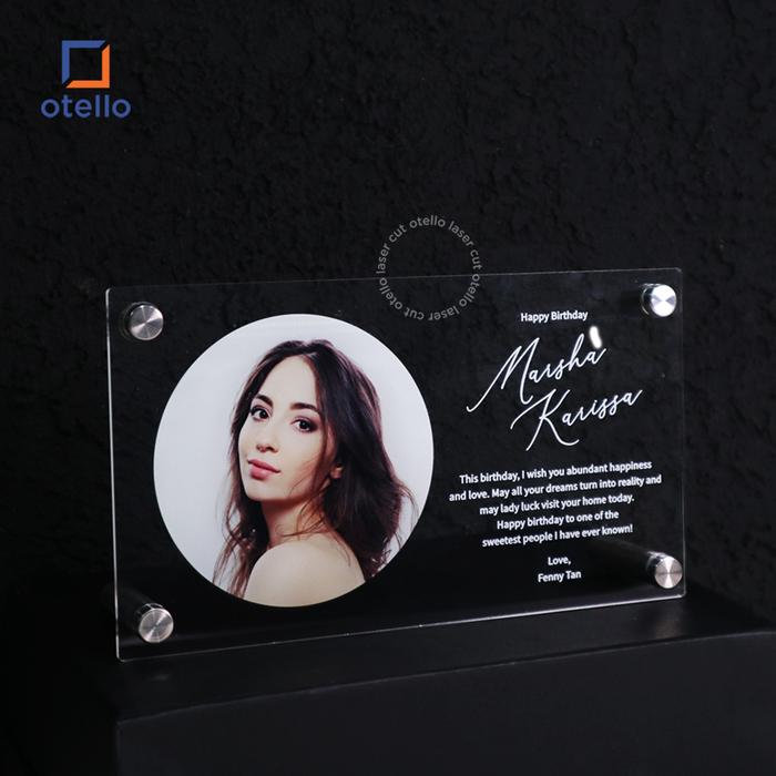 Jual Custom Standing Photo Frame Cetak Foto Akrilik Album Bingkai ...