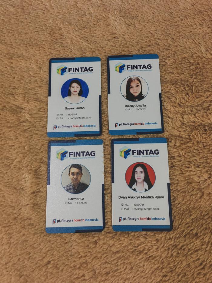 Jual ID Card PVC, Kartu Nama PVC, Name Tag Karyawan - Jakarta Barat - M ...