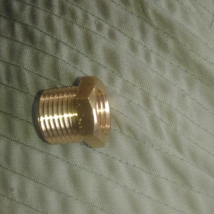 Jual Vlock ring neple 1/8" NPT FEMALE x 1/4" NPT MALE / NEPPLE ...
