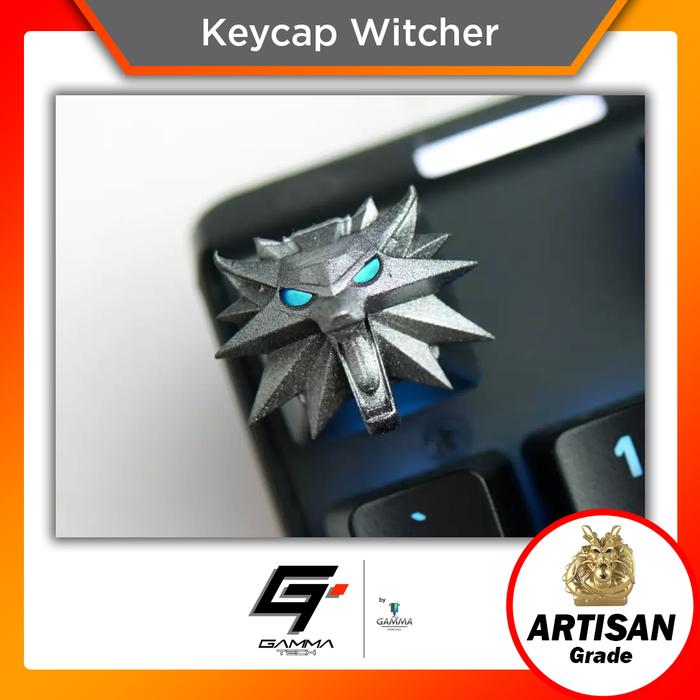 Jual The Witcher 3 Artisan Keycap / Keycaps Mechanical Keyboard - Clear ...