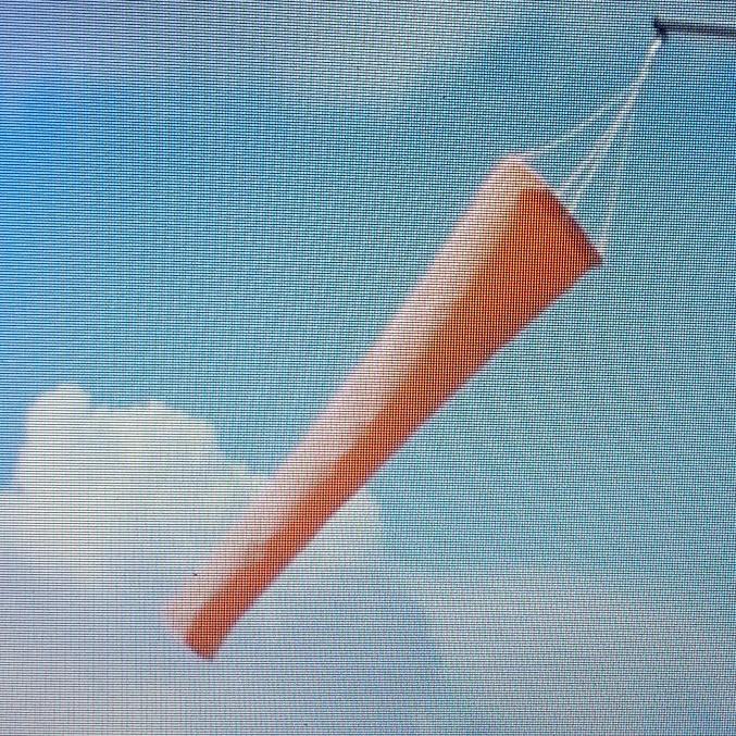 Jual safety flag windsock bendera petunjuk arah angin 30x20x100cm ...