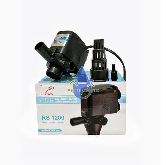 Jual Rosston RS 1200 Pompa Air Power Head Aquarium Water Pump Aquascape ...