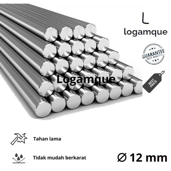 Jual AS Stainless 304 diameter 12mm | Behel Stainless | Roundbar ...
