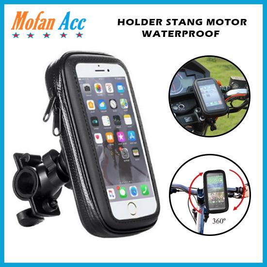 Jual Holder HP FDT GPS Stang Sepeda / Motor Waterproof (Anti Air) 5.5" - Jakarta Selatan - mofan ...