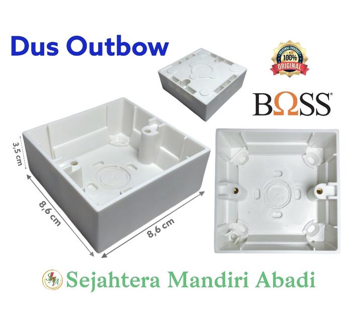 Jual Dus Outbow Dus Boss Kotak Putih Dus OB Dus Untuk Saklar Stop ...