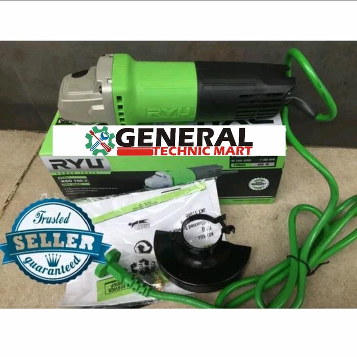 Jual RYU RSG100-3 Mesin Gerinda Tangan 4 inch RSG 100-3 Gurinda Ryu ...